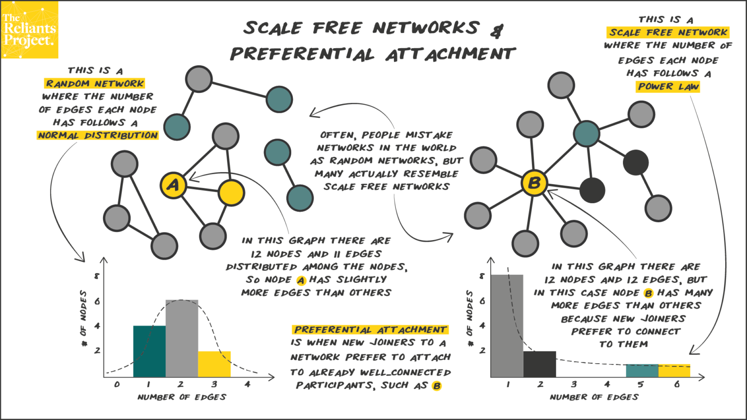 Concept 9 Scale Free Networks And Preferential Attachment The Reliants Project